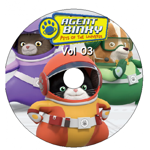 4 DVDs - Agente Binky ao Resgate!