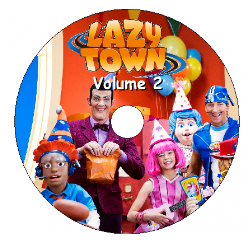 5 DVDs - Lazy Town