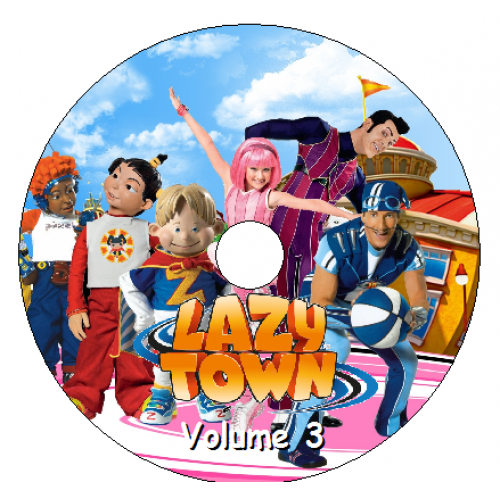 9 DVDs - Lazy Town