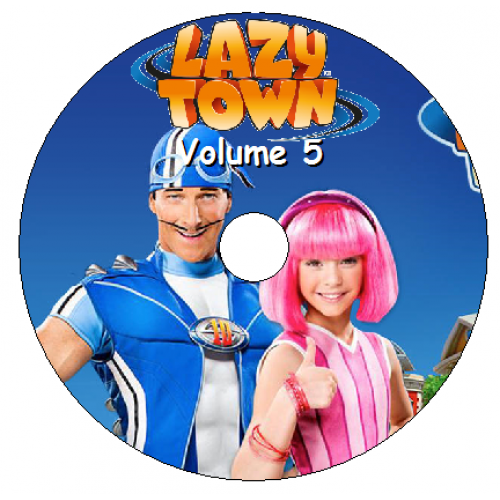 9 DVDs - Lazy Town