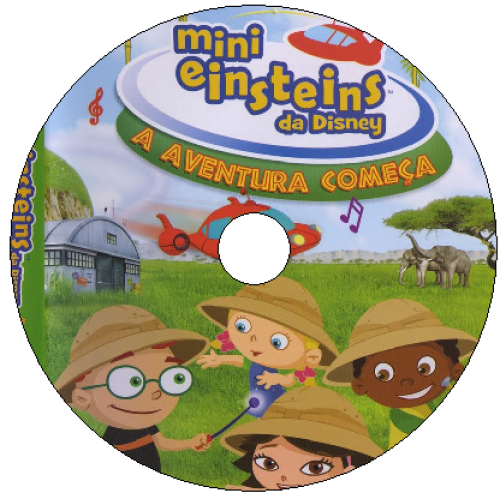 6 DVDs - Mini Einstein da Disney